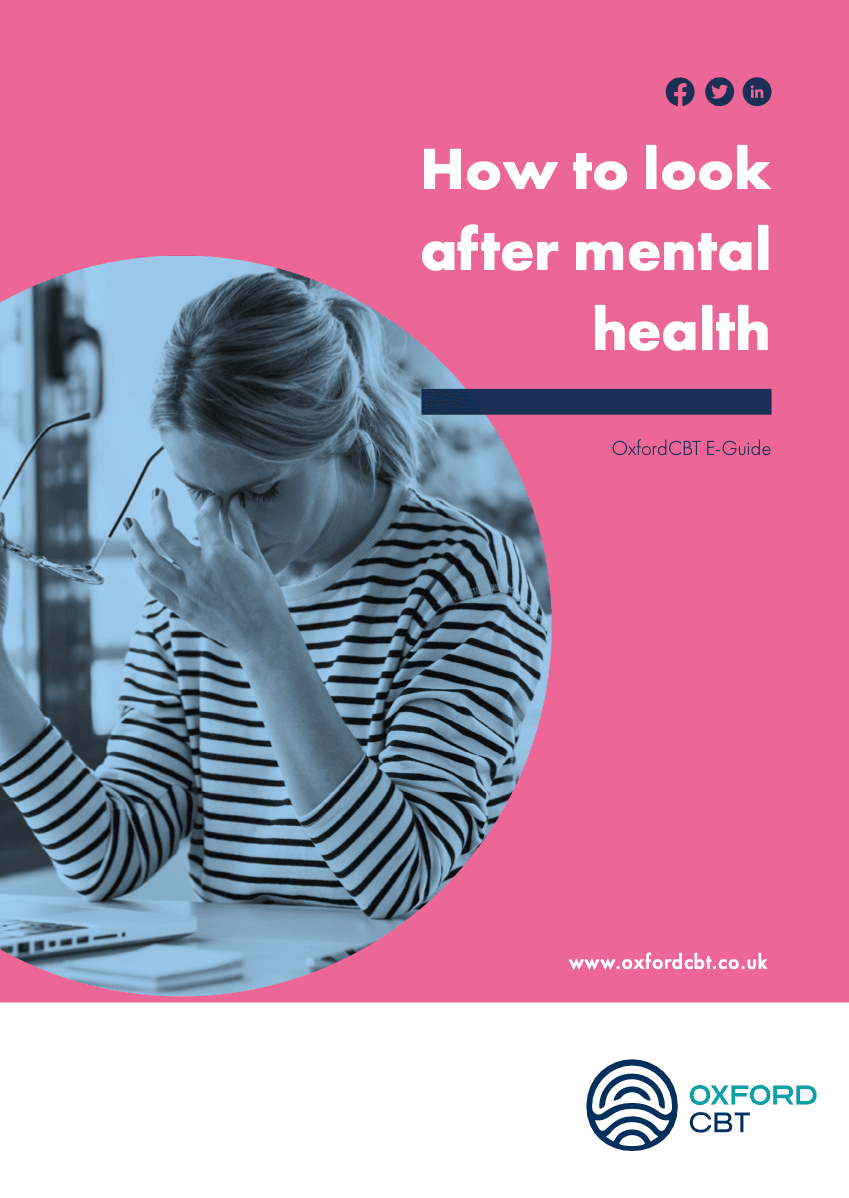 Looking After Your Mental Health | Oxford CBT
